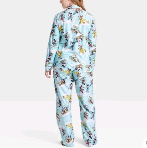 Disney | Intimates & Sleepwear | Disney 0 Adult Long Sleeve Notched ...